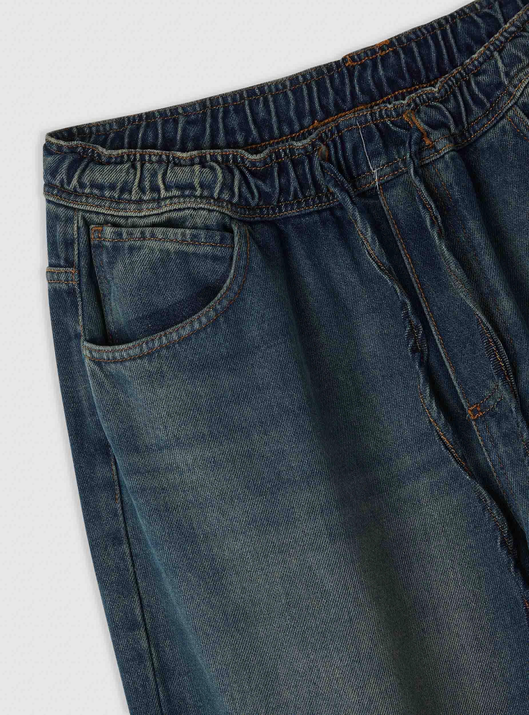 Solid colour balloon jogger jeans - Terranova