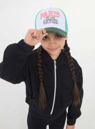 Mint Sporty baseball cap with a laminated visor - Buy Online | Terranova