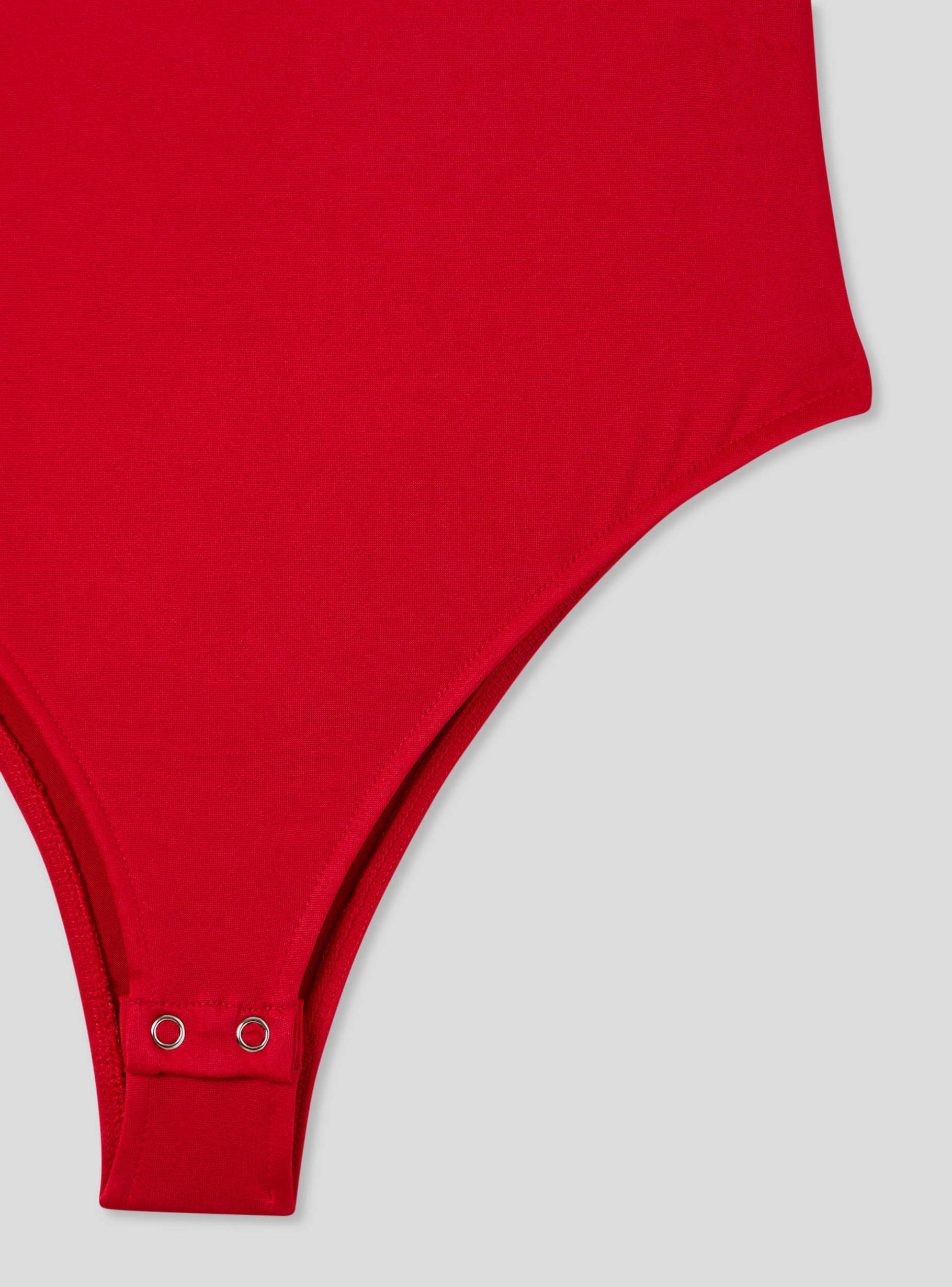 Red 'Stretch fabric body in solid colour' - Buy Online | Terranova