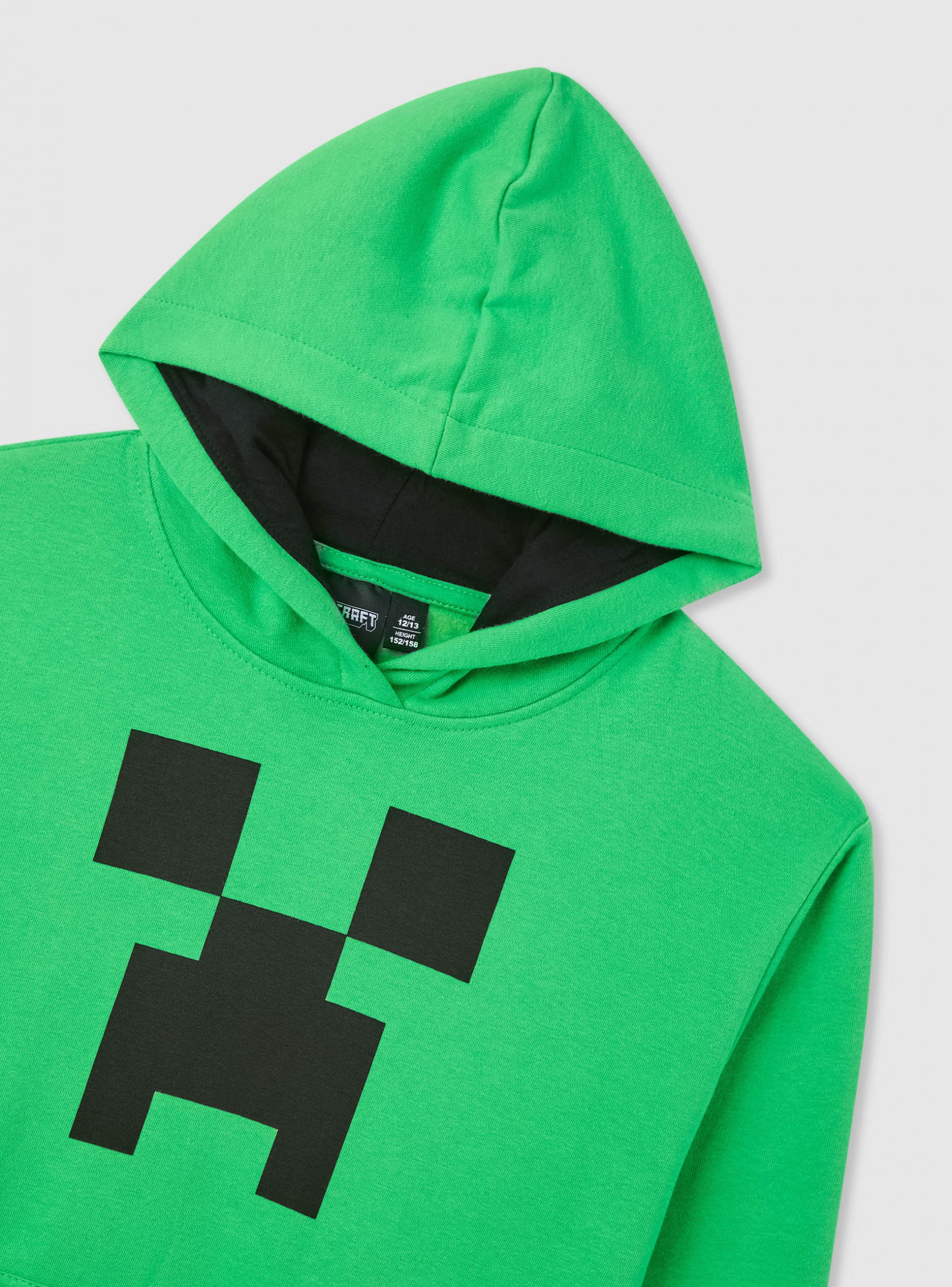 creeper pattern hoodie