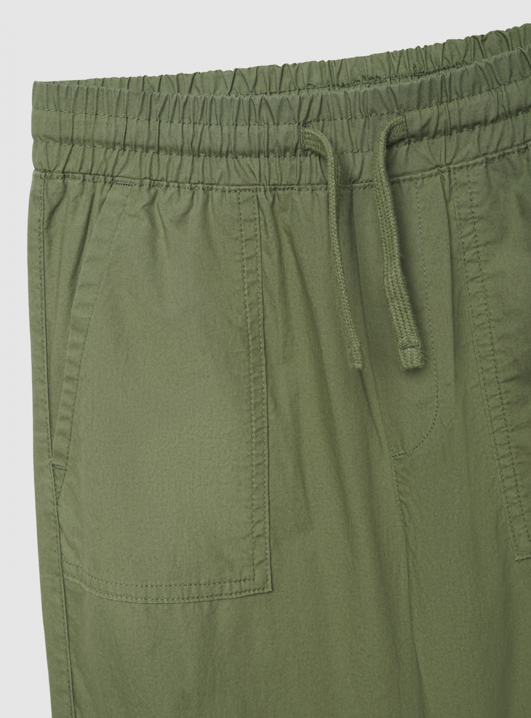 Pantalone Lungo Tinta Unita Salvia - Acquista Online | Terranova