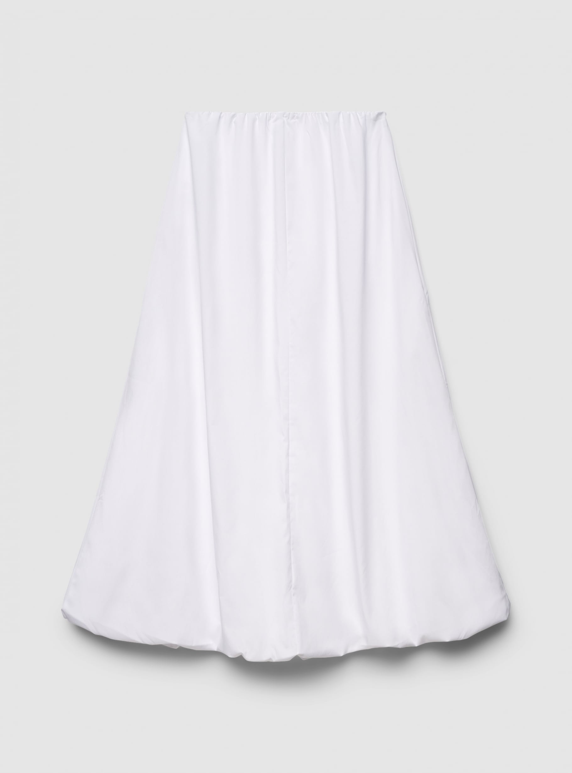 Jupe longue boule unie Blanc optique - Achetez en ligne | Terranova