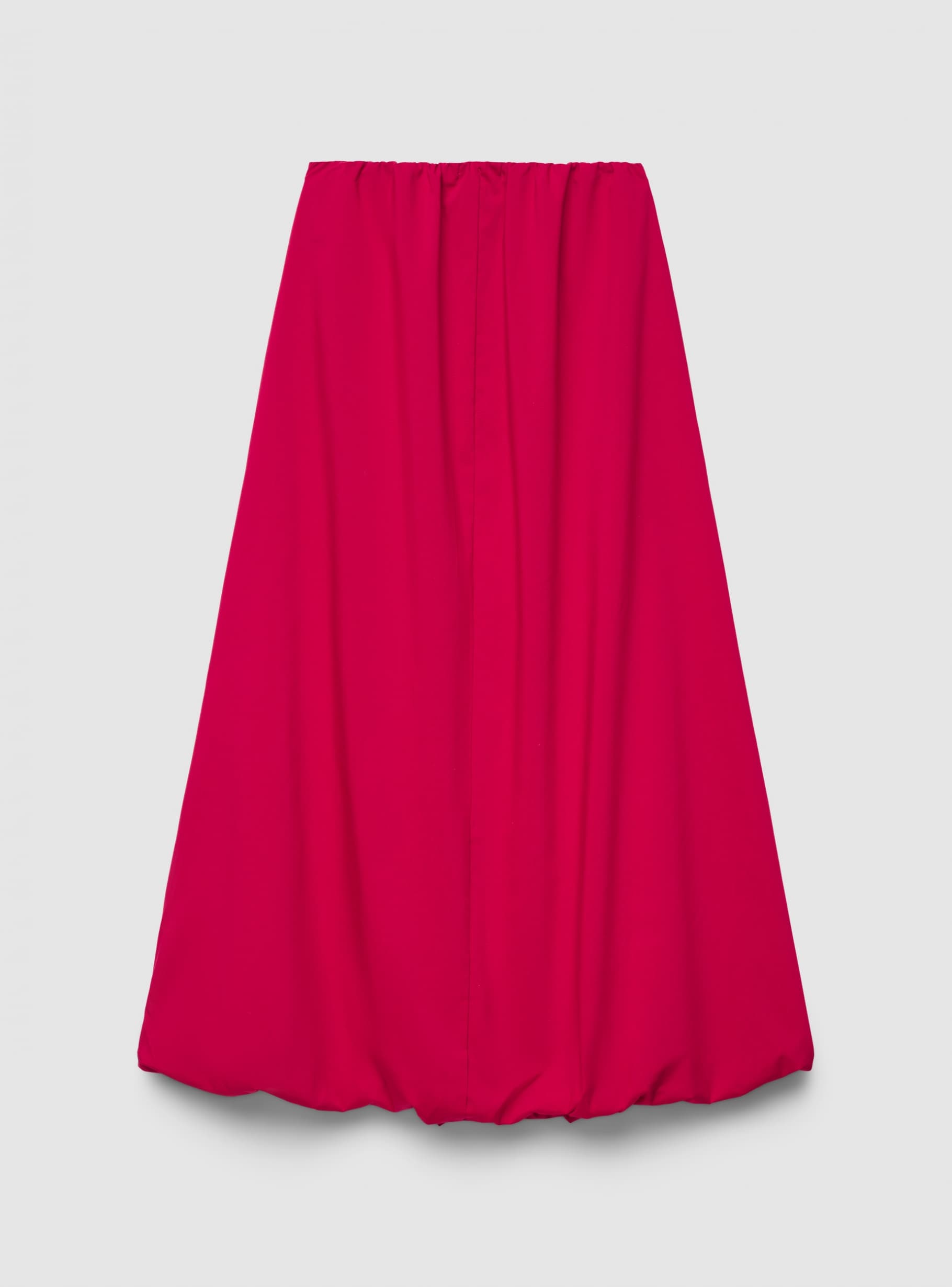 Jupe longue ballon unie Rouge foncé - Achetez en ligne | Terranova