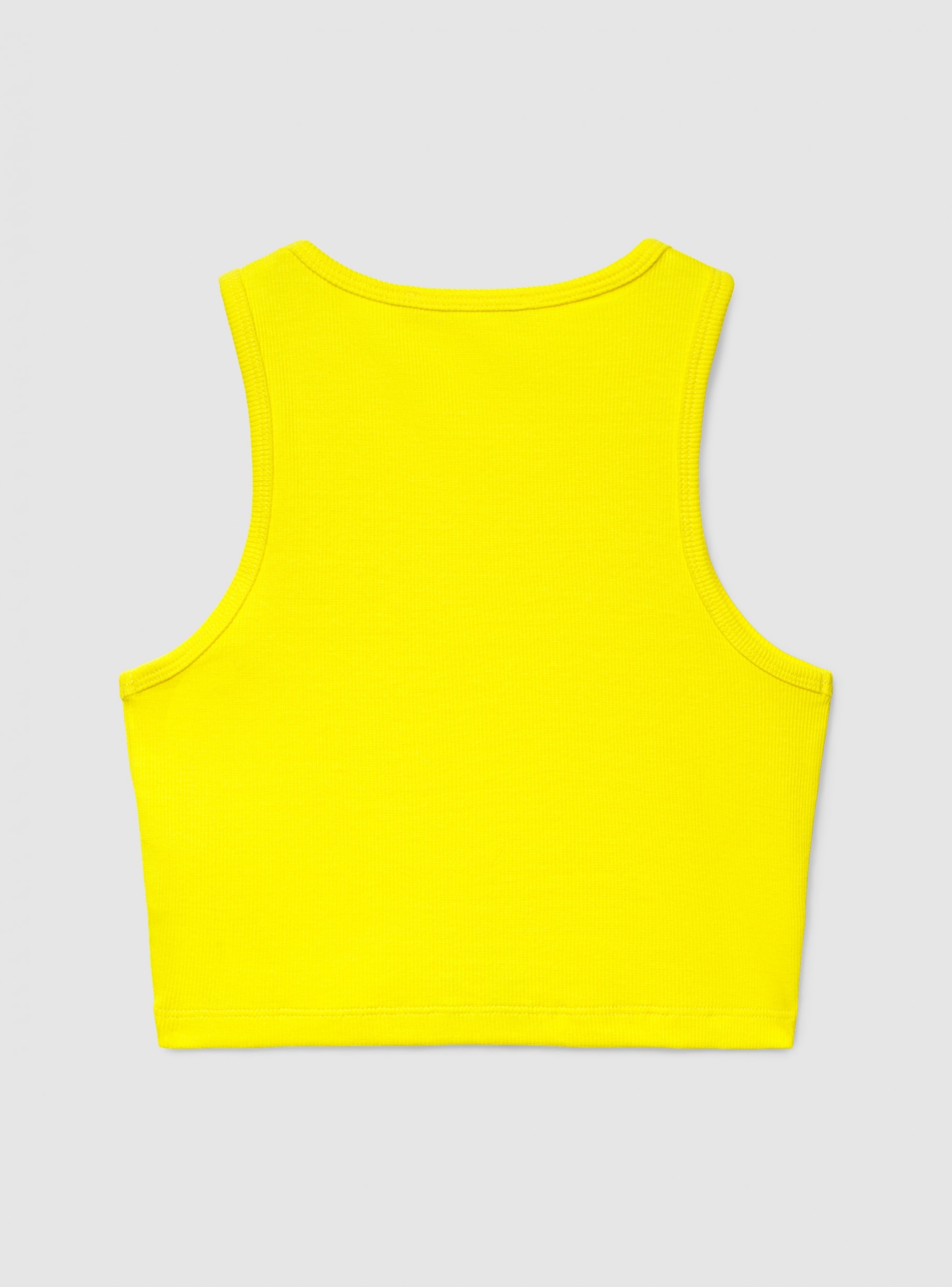 Yellow lemon Top with cut-out and ring detail - Buy Online | Terranova