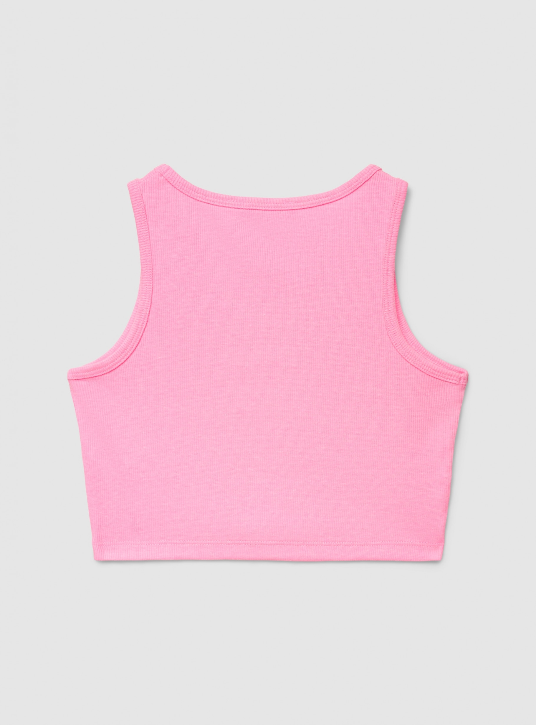 Pink fluo Top with cut-out and ring detail - Buy Online | Terranova