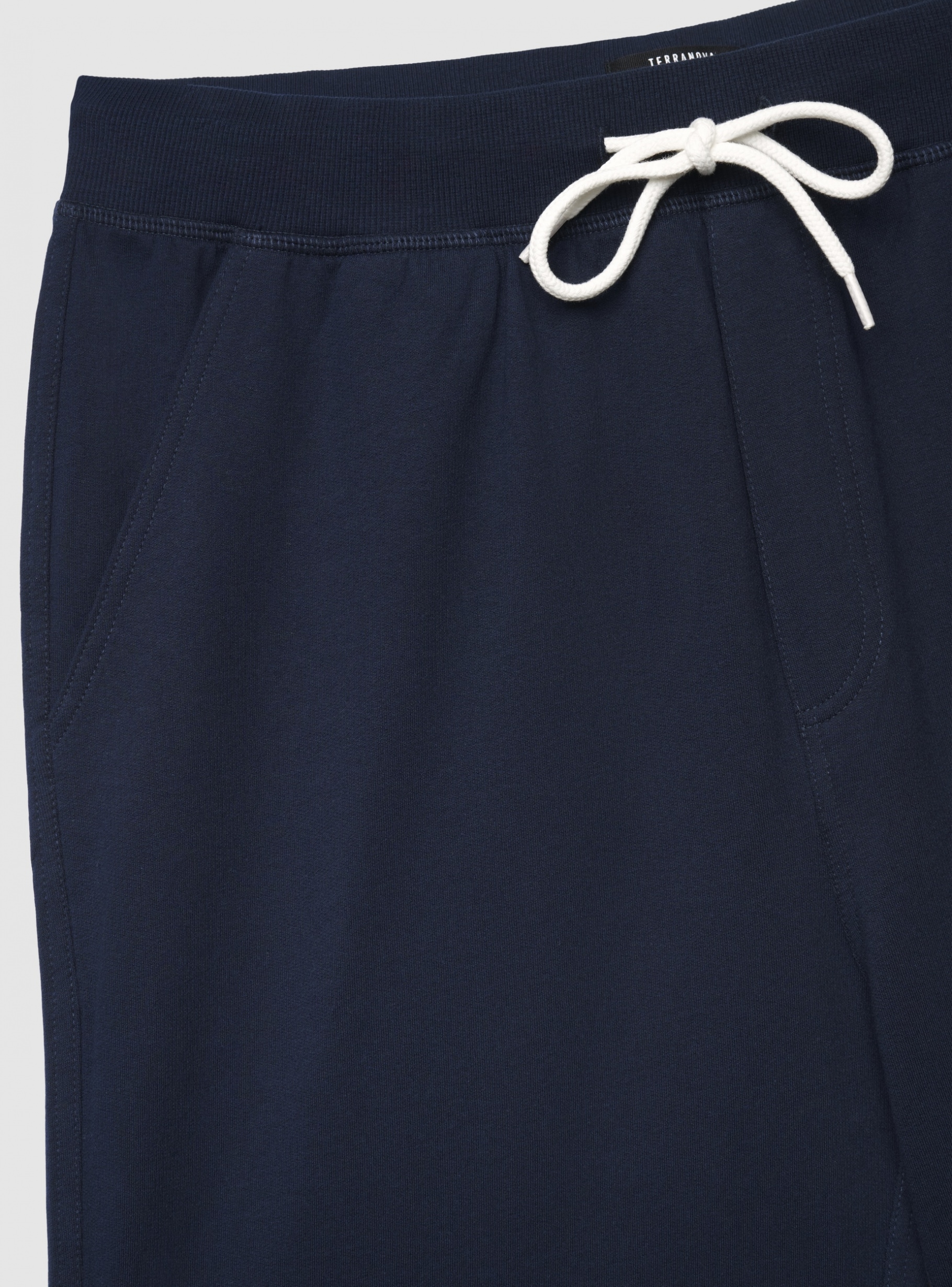 Blue navy Short chino sweatpants - Buy Online | Terranova