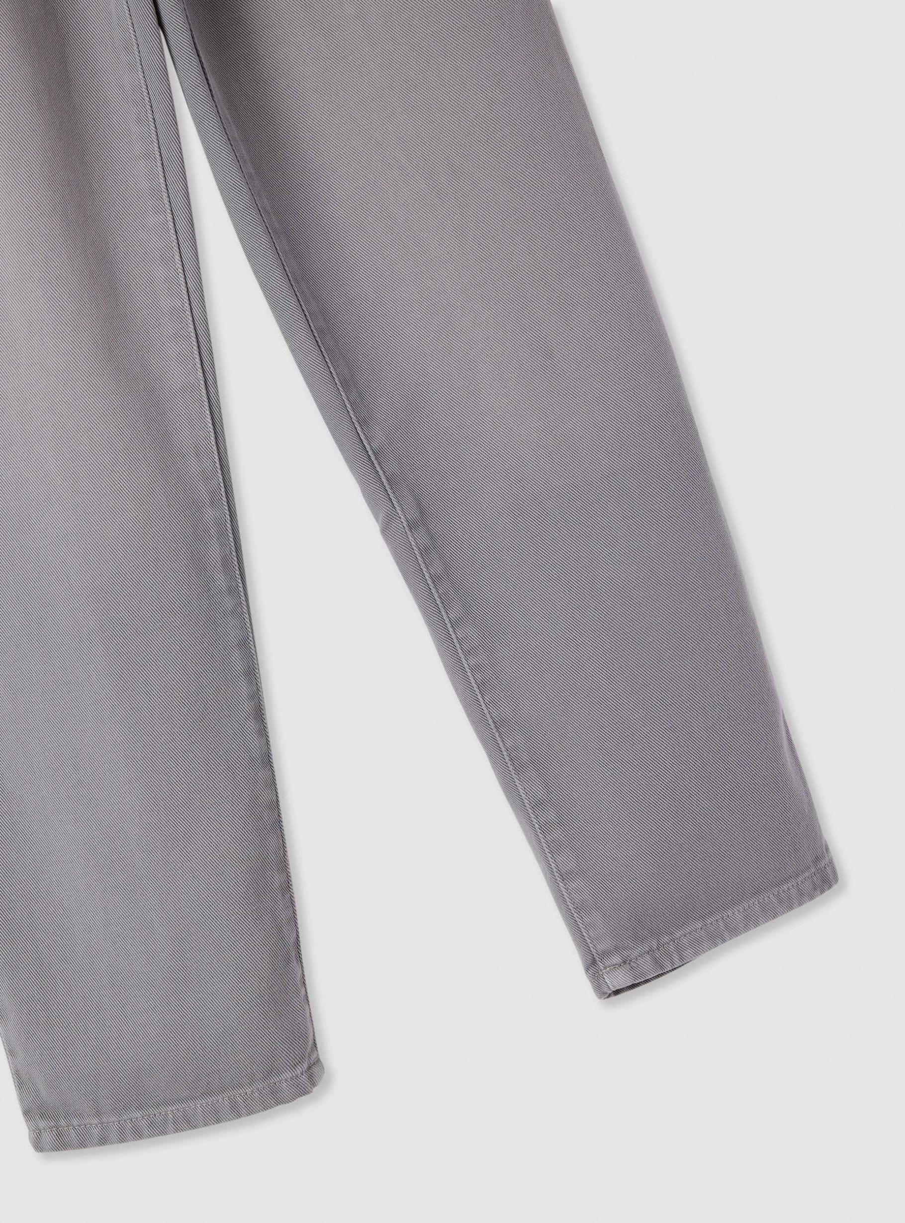 Grey Solid colour drill jogger jeans - Buy Online | Terranova