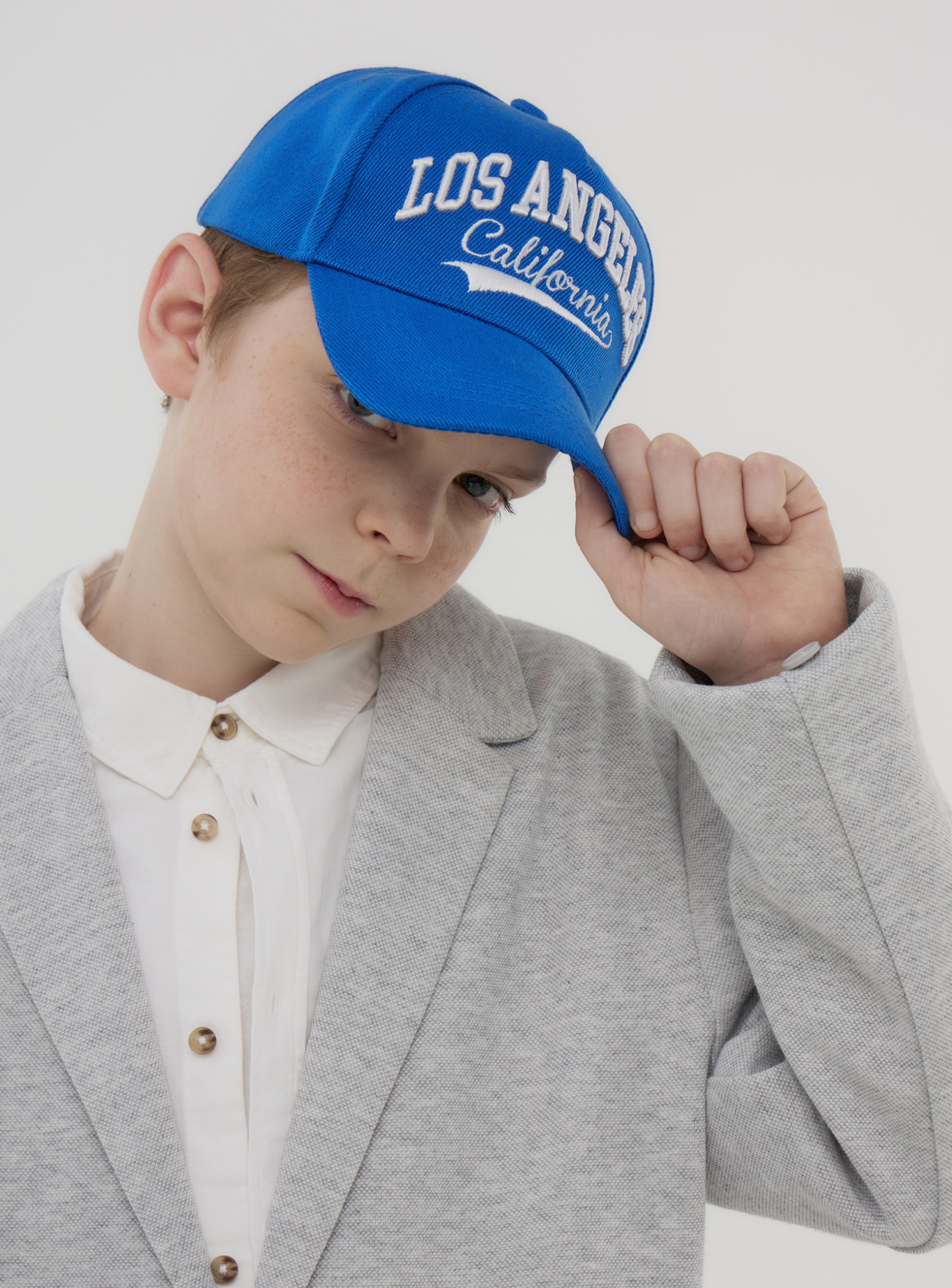 Bluette Baseball cap with sports lettering - Buy Online | Terranova