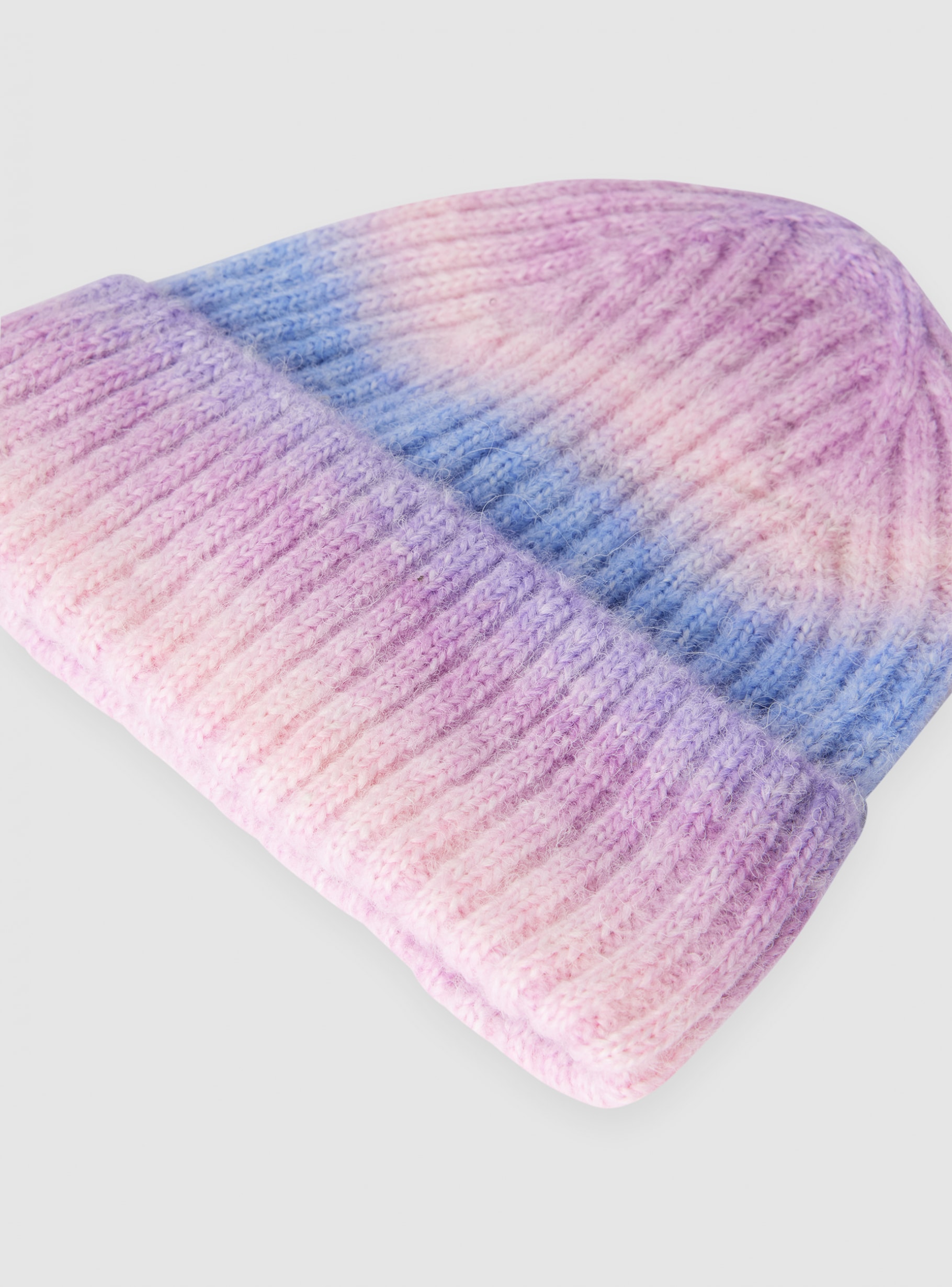 Var pink light Ribbed cap with a faded effect - Buy Online | Terranova