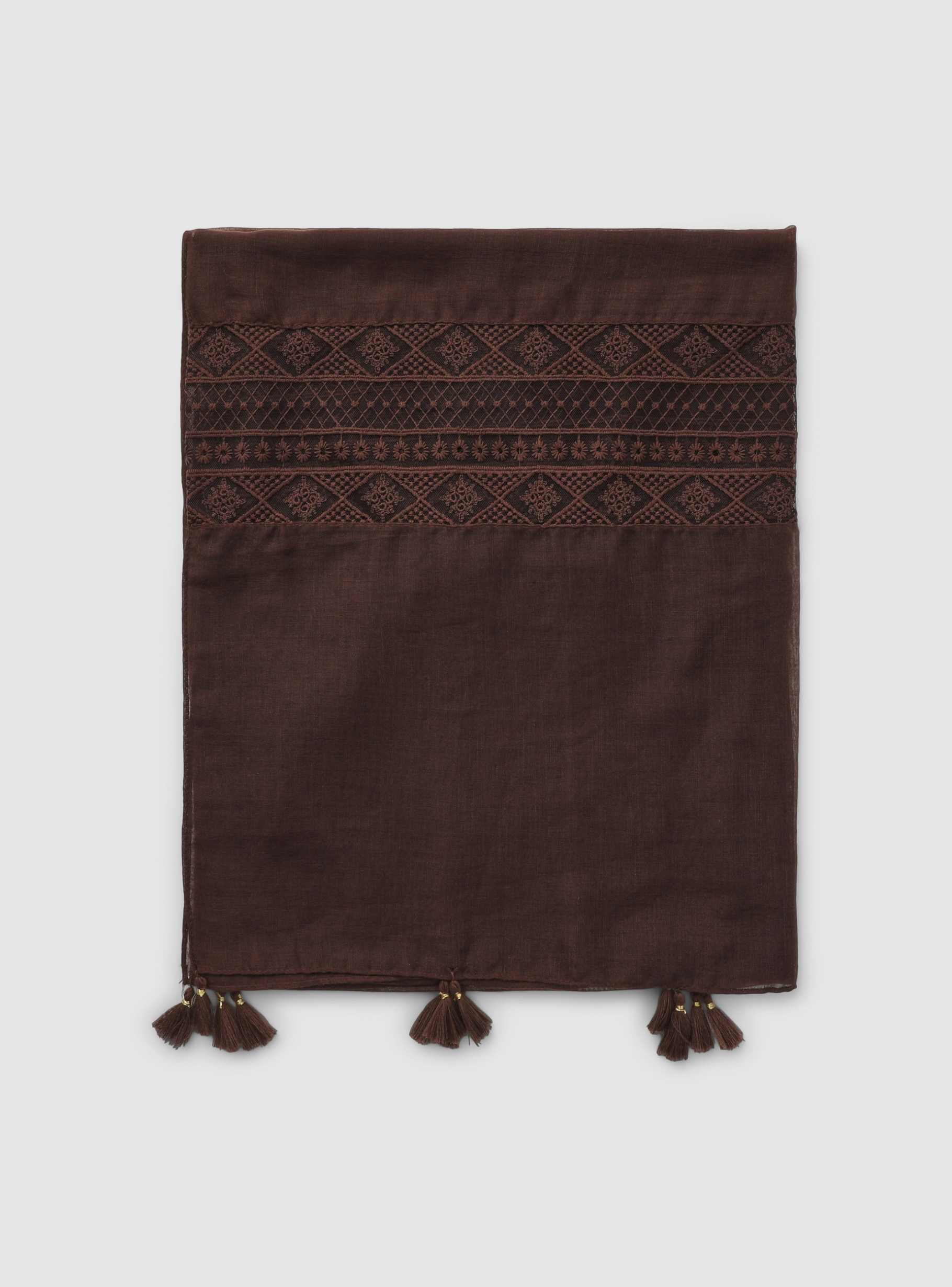 Cocoa Plain-Coloured Scarves/Foulards - Buy Online | Terranova